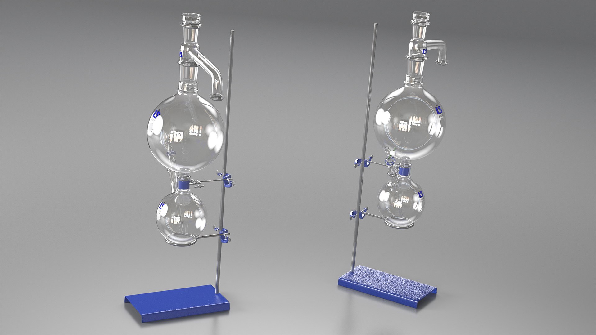 3D lab stand flask - TurboSquid 1458538