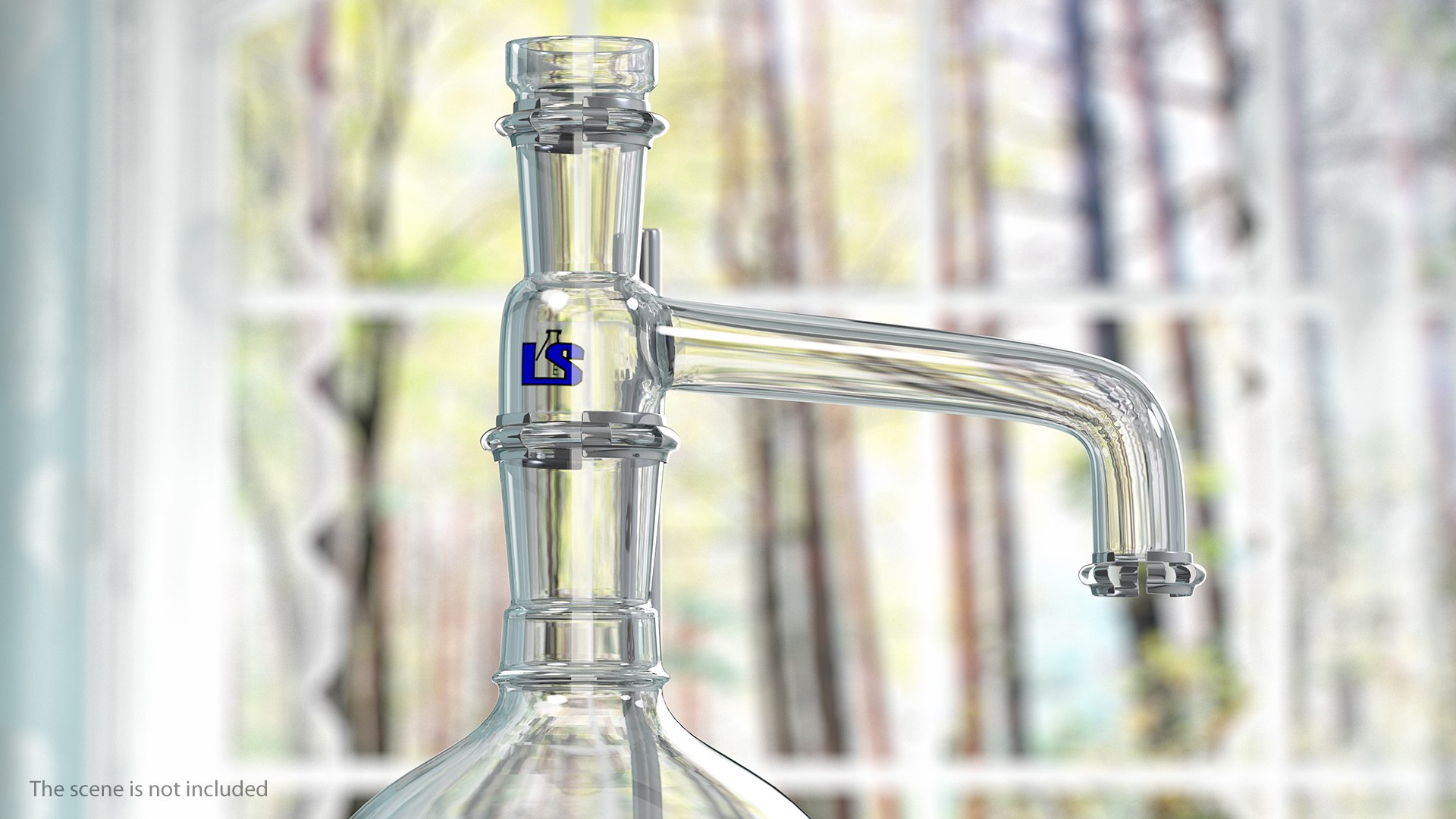 3D Lab Stand Flask - TurboSquid 1458538