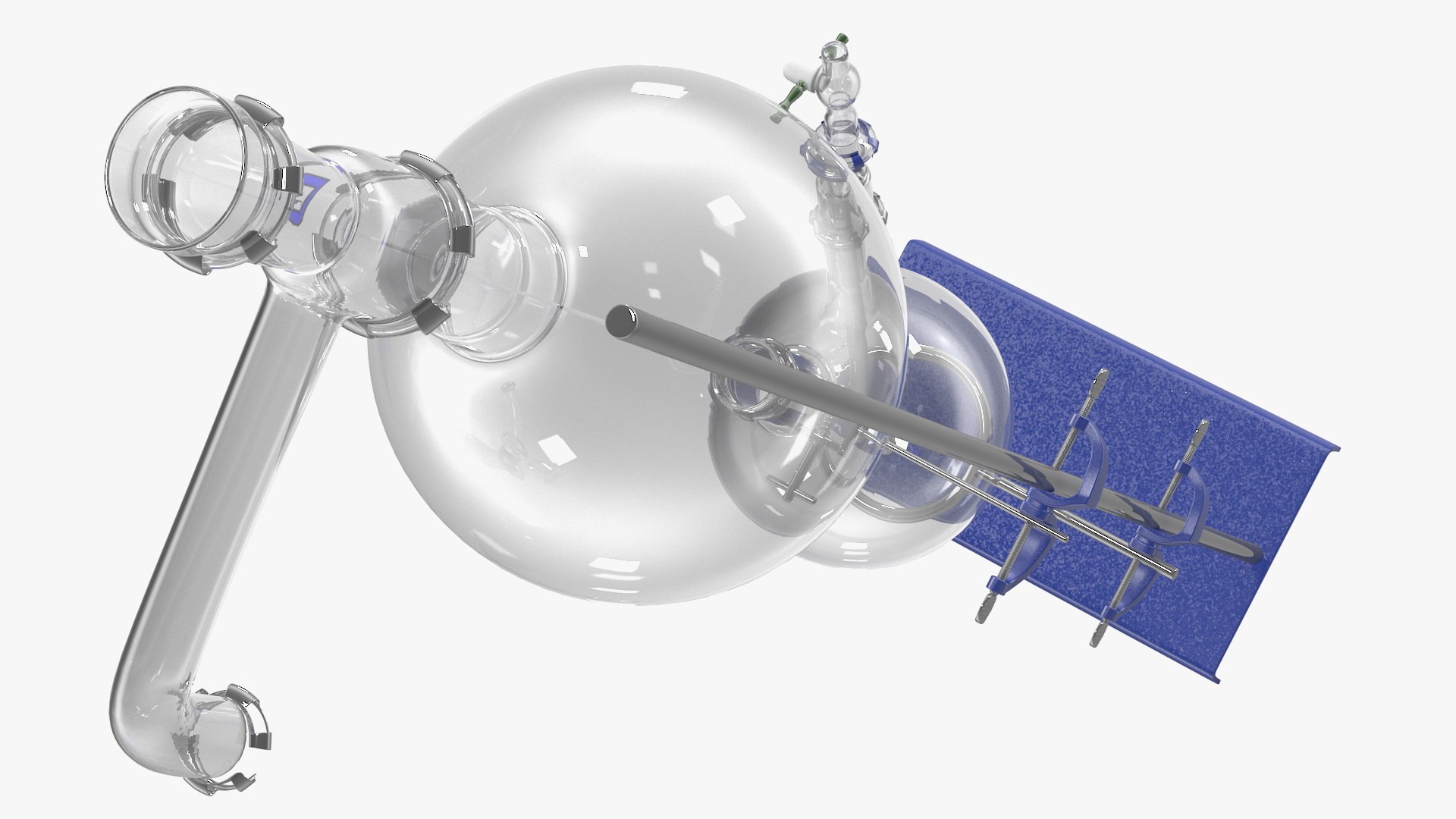 3D lab stand flask - TurboSquid 1458538