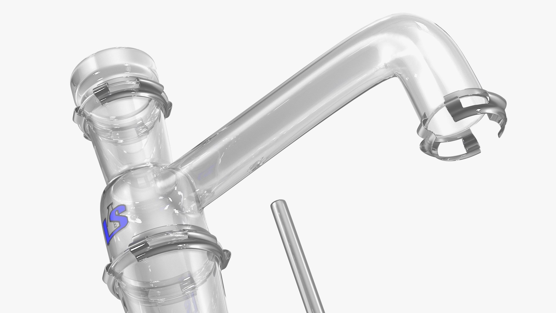 3D lab stand flask - TurboSquid 1458538