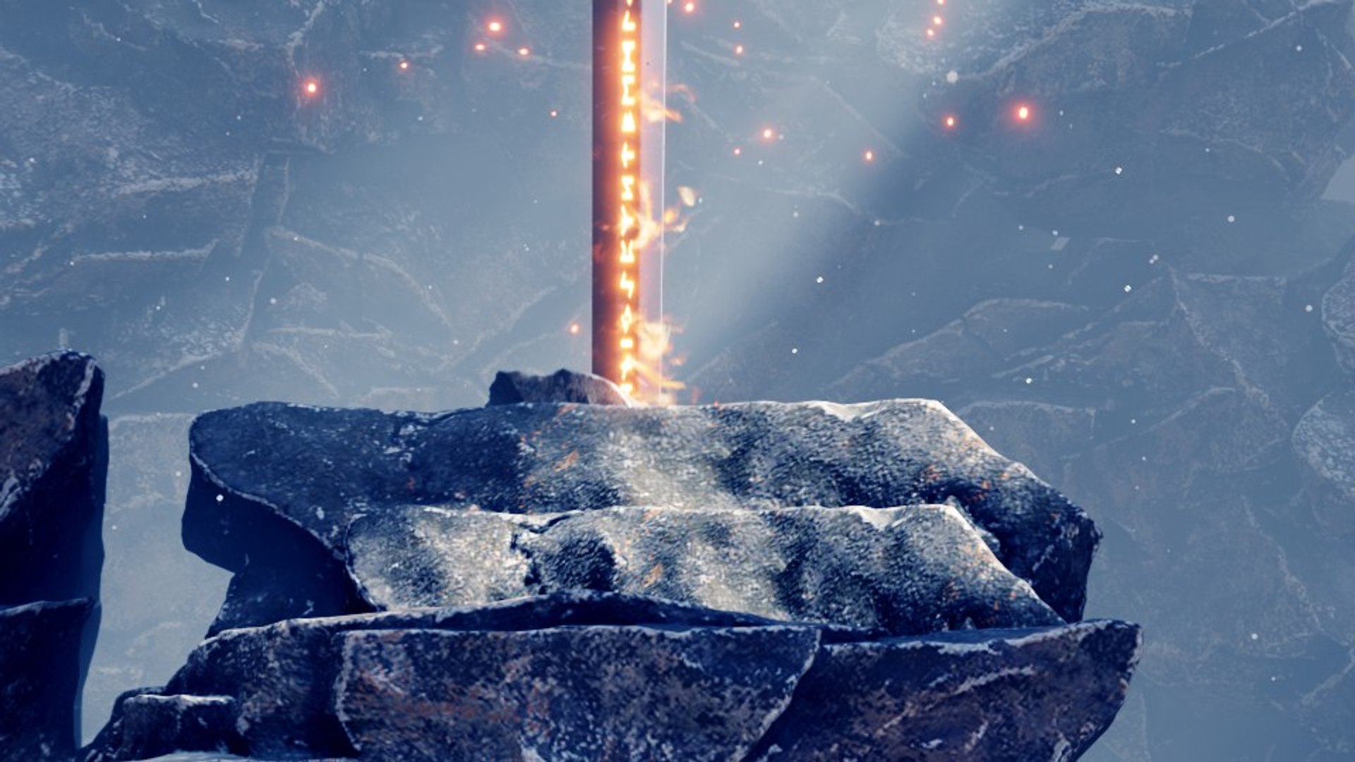 3D Model The Sword In The Stone - TurboSquid 2141411