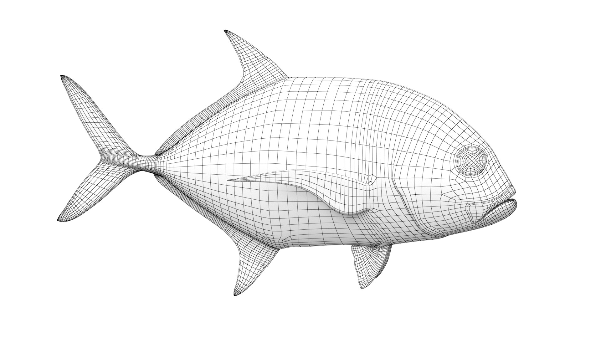 Trevally 3D Model - TurboSquid 1927314