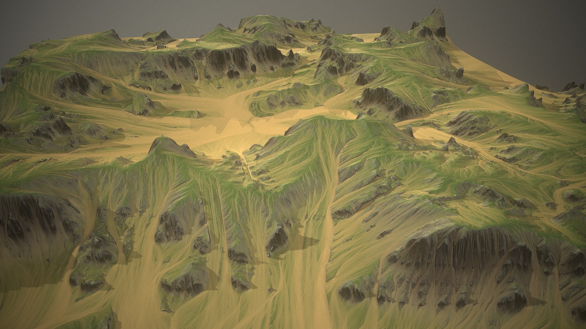Land landscape scape 3D - TurboSquid 1463312