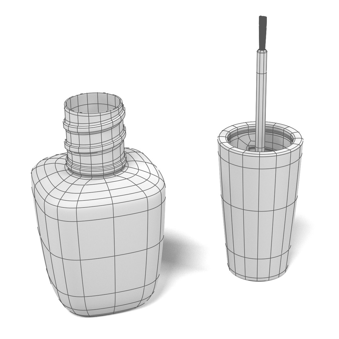Nail Polish 3d Fbx