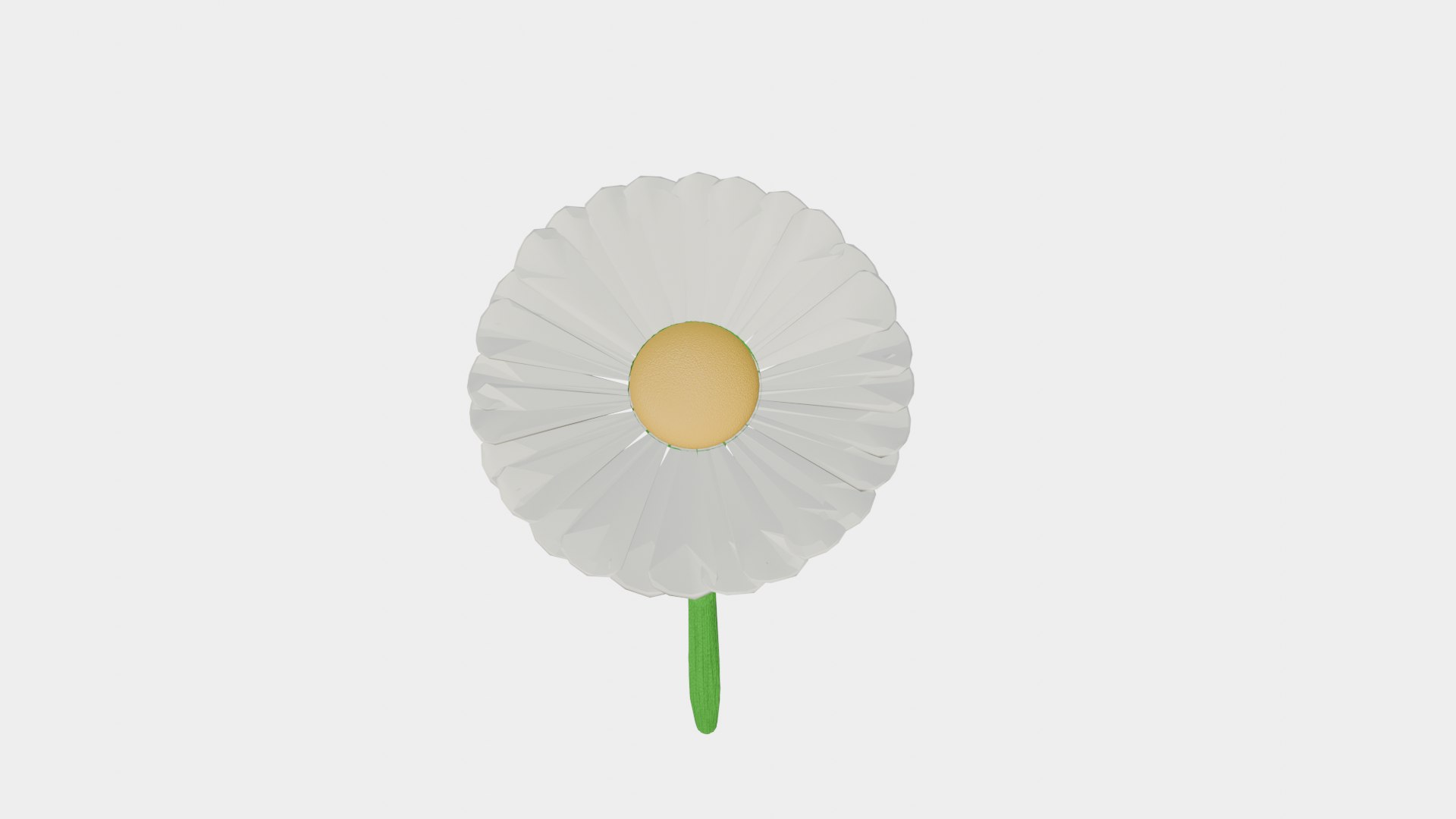 White Flower 3D Model - TurboSquid 2173770