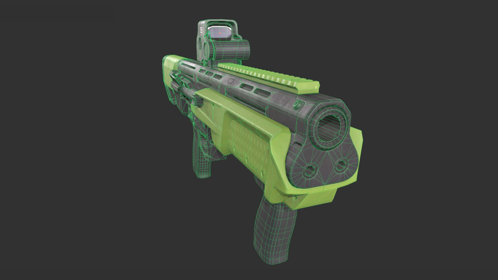 3D Smith And Wesson Bullpup Shotgun - TurboSquid 2145912