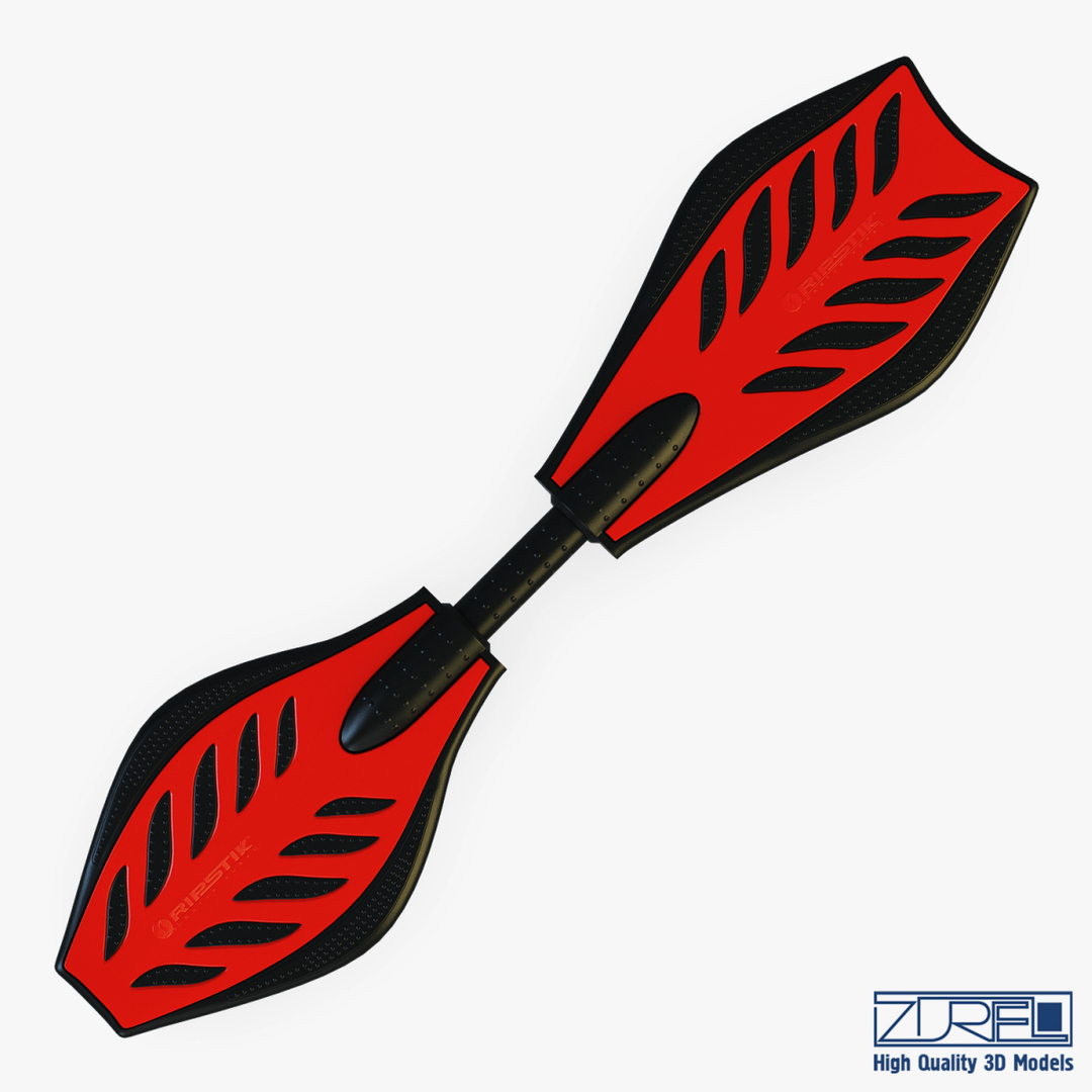 modelo 3d Razor RipStik Classic red v 1 Mid Poly - TurboSquid 1151377