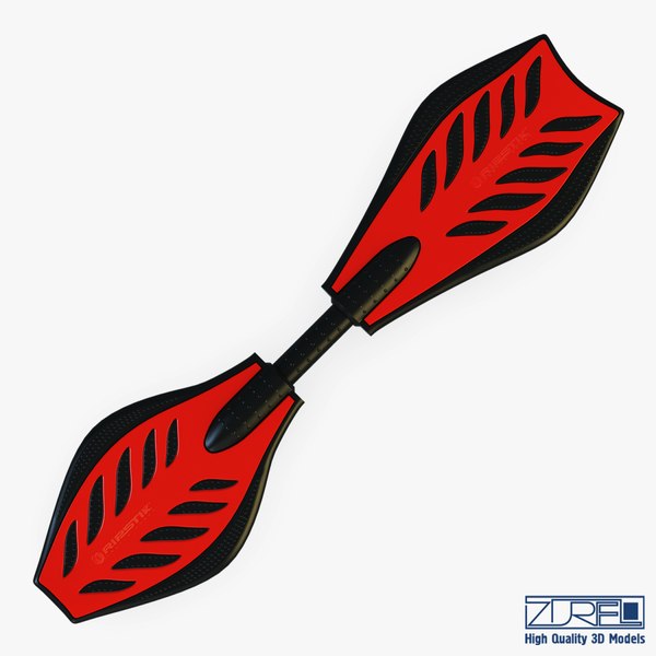 modelo 3d Razor RipStik Classic red v 1 Mid Poly - TurboSquid 1151377