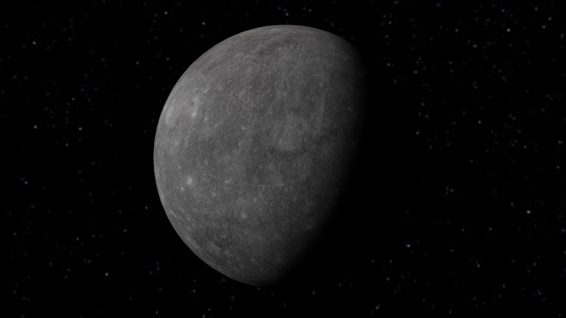 Stylized planet mercury model - TurboSquid 1476411