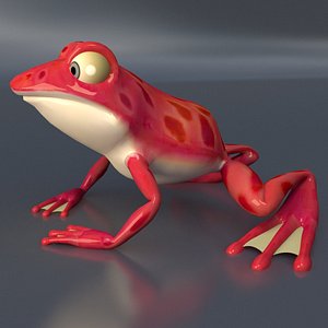 Cartoon Frog 3D Models for Download | TurboSquid