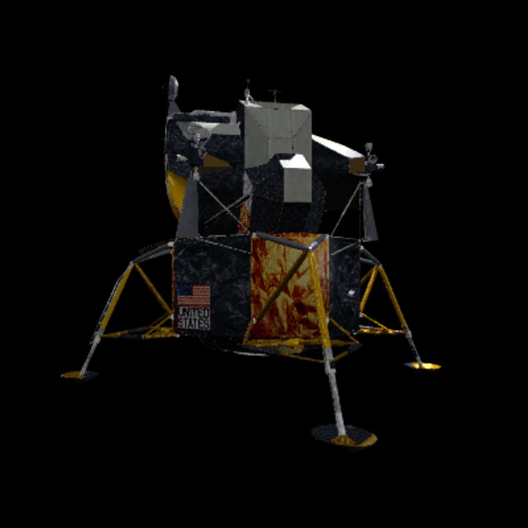 3ds apollo lunar module