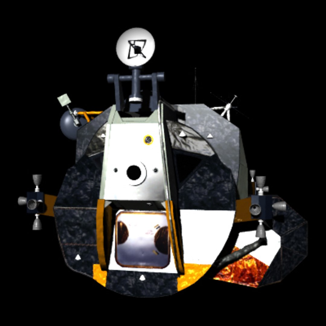 3ds apollo lunar module