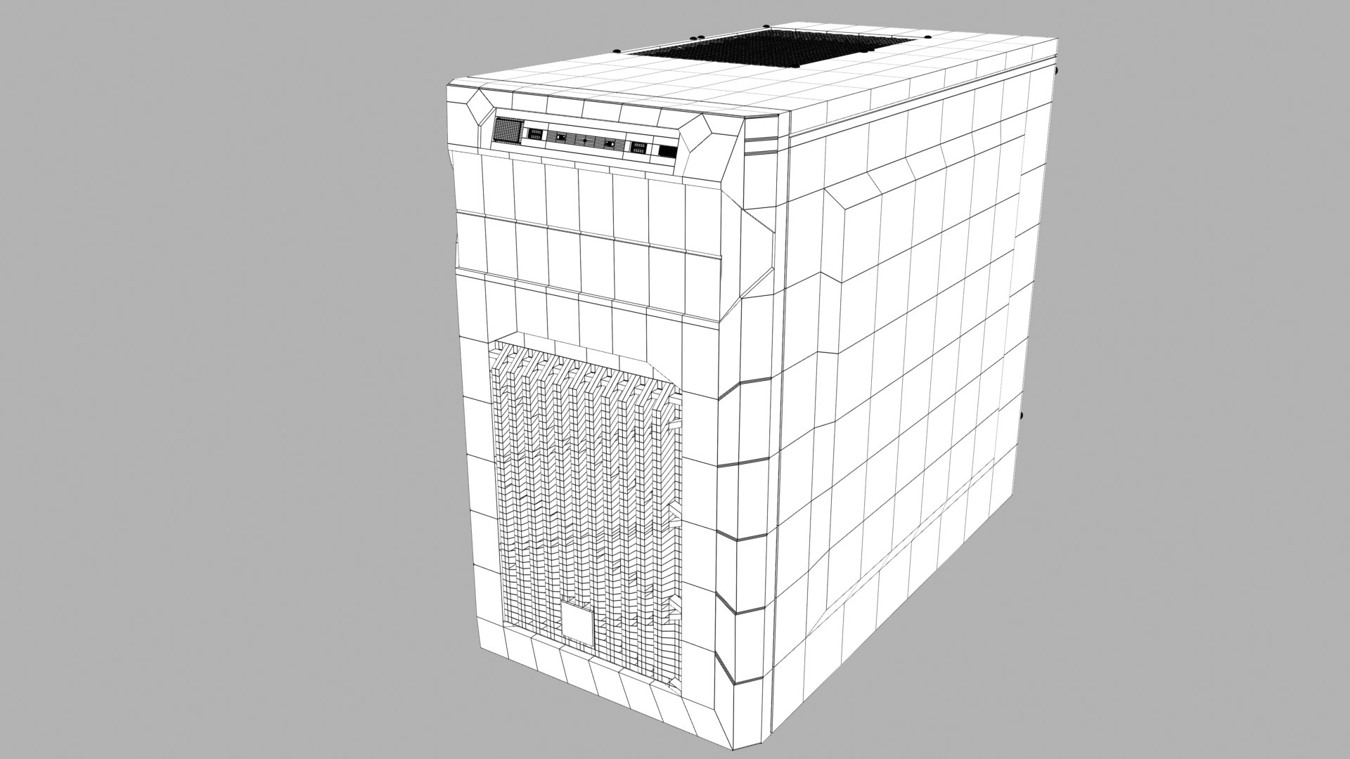 3D cpu cabinet - TurboSquid 1473967