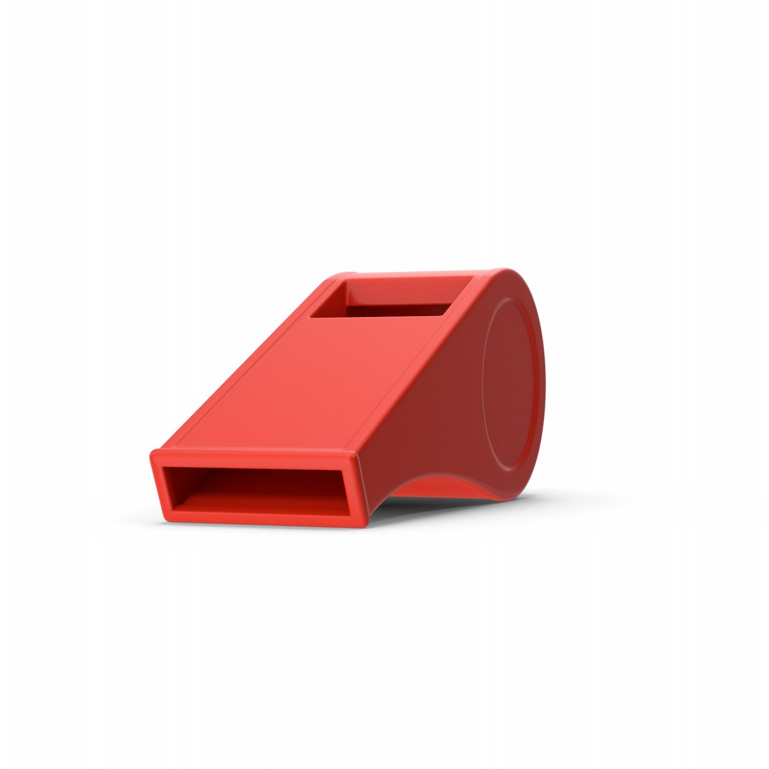 Red Whistle 3D - TurboSquid 2014911