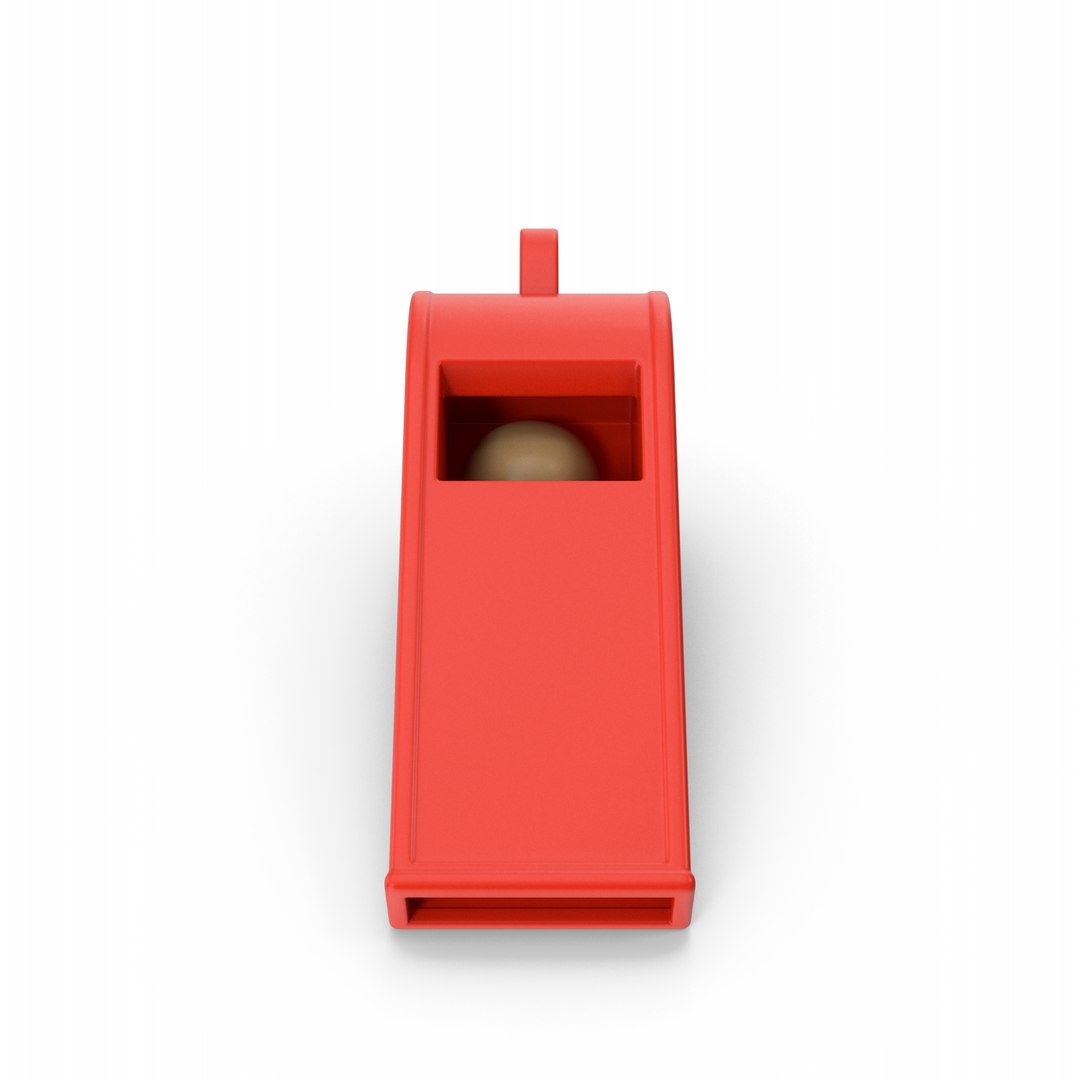 Red Whistle 3D - TurboSquid 2014911