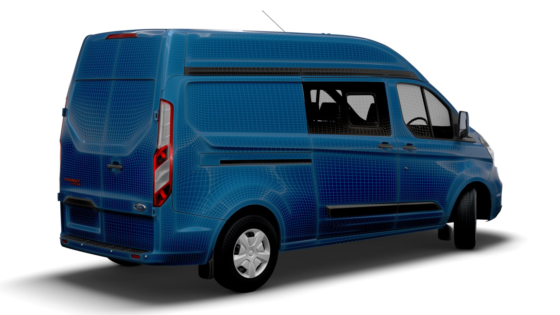 Ford Transit Custom L2H2 Trend DCIV UK-spec Model - TurboSquid 1847888