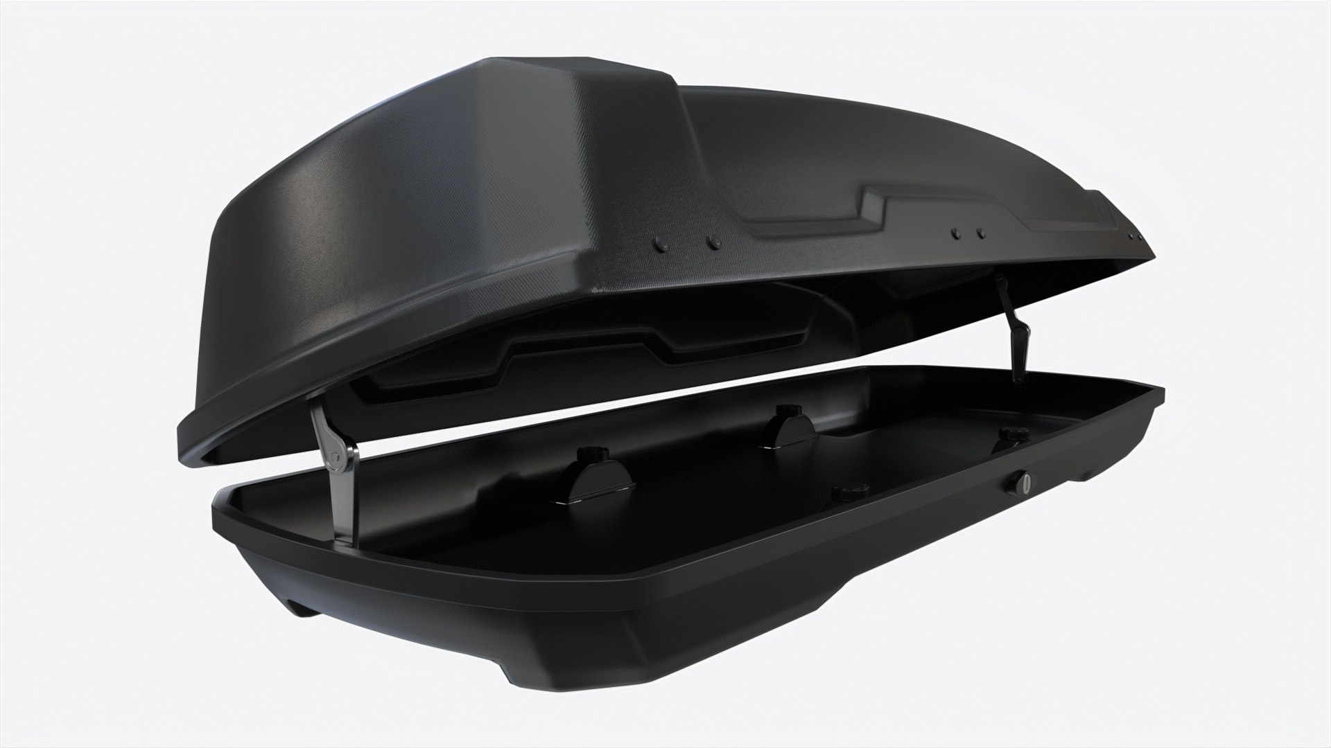 3D Car Cargo Roof Box Open - TurboSquid 2093260