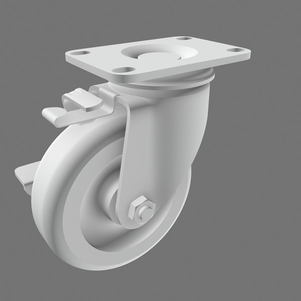 caster wheel 3d model