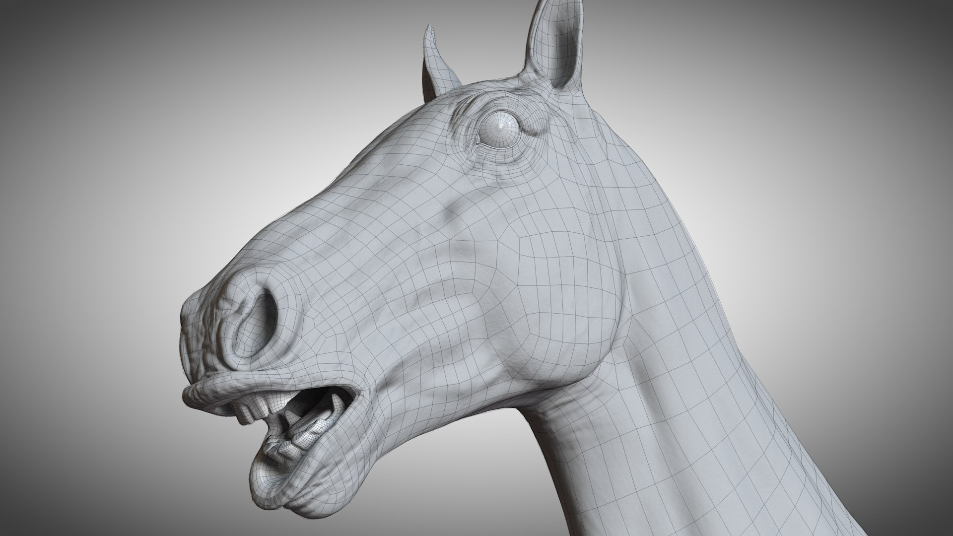 3D Rigged Stallion Horse Model - TurboSquid 1645830