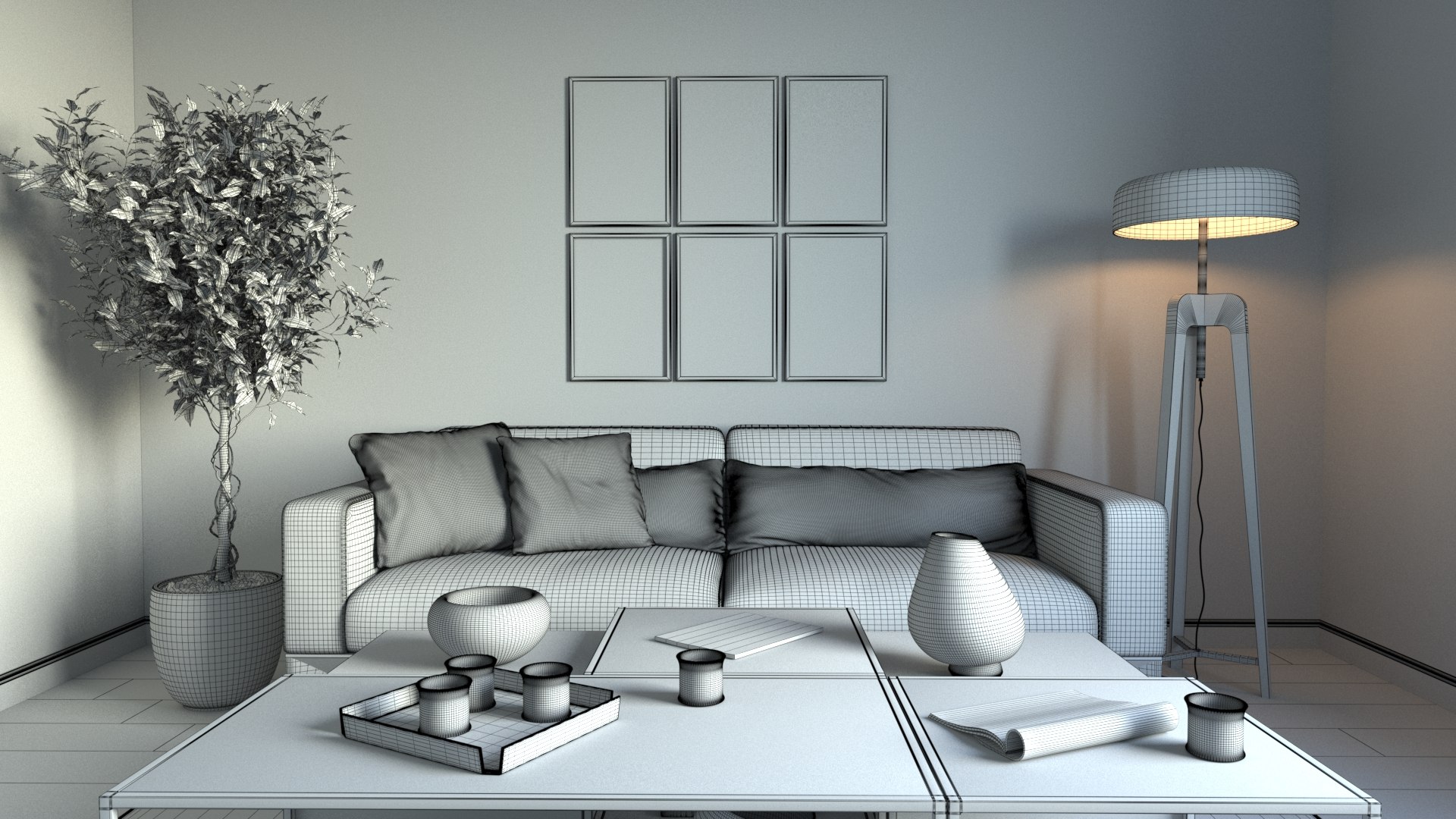 3D Interior design scene collection - TurboSquid 1924401