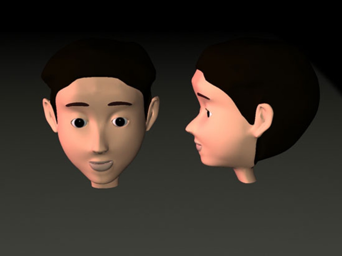 3d Max Boy Face
