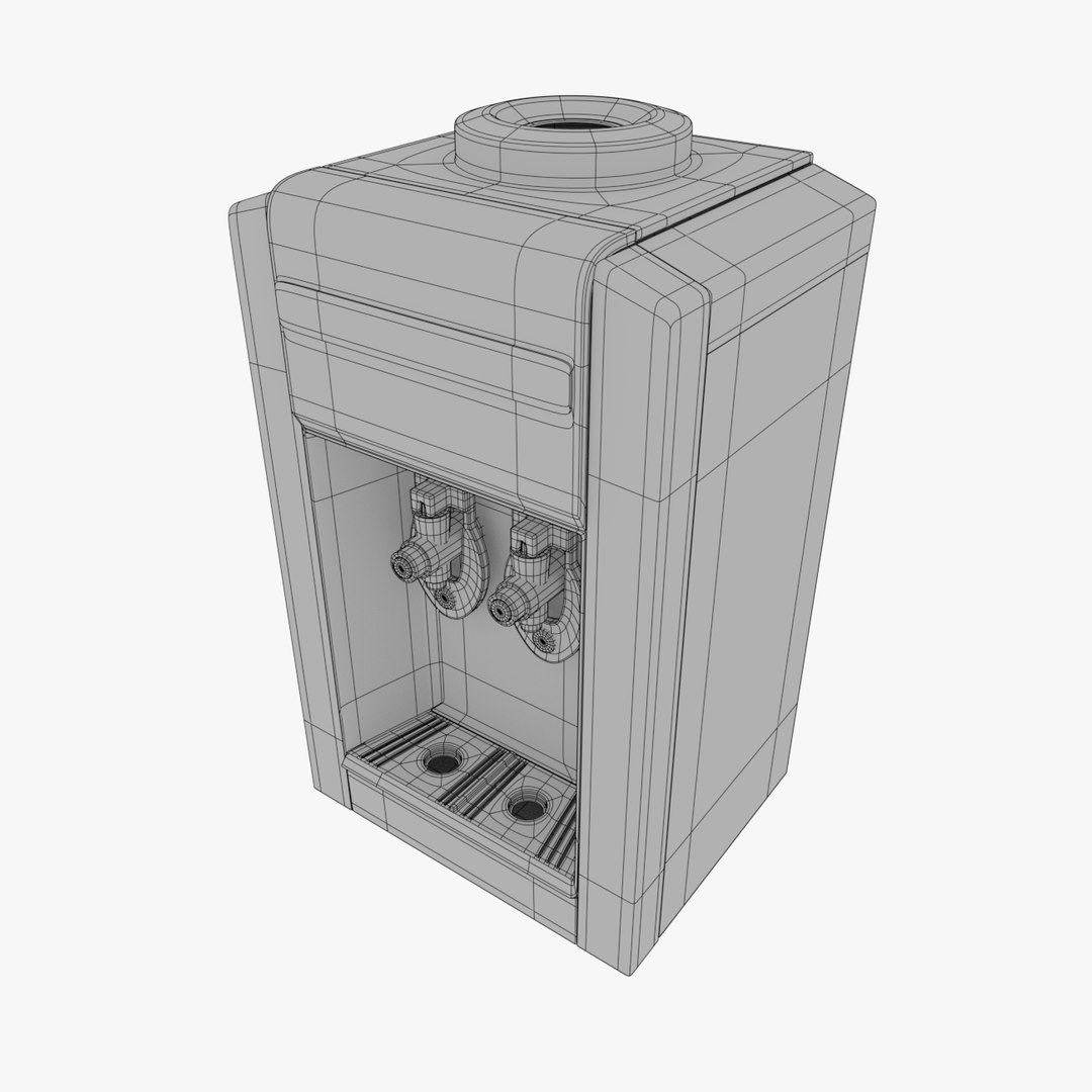 Water Dispenser 3d Model