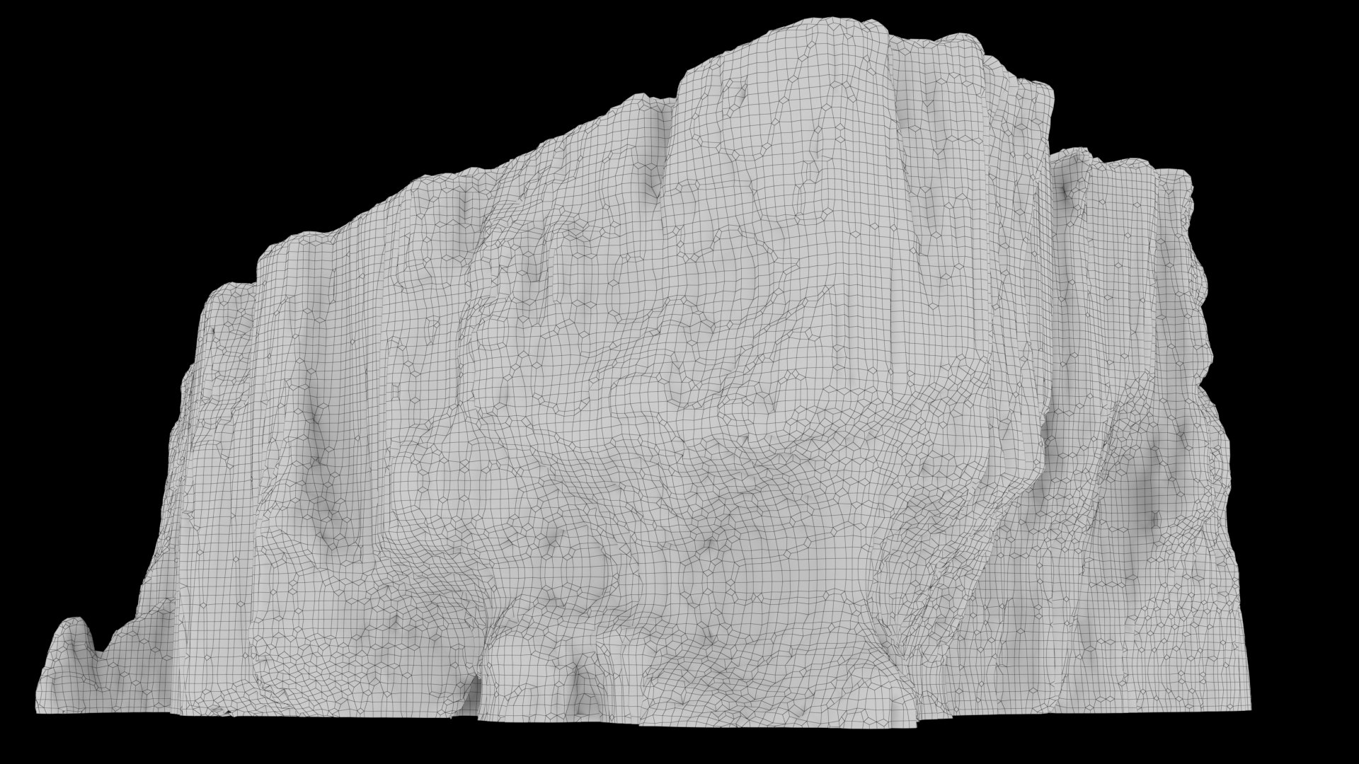 3D Cliff - TurboSquid 2119925