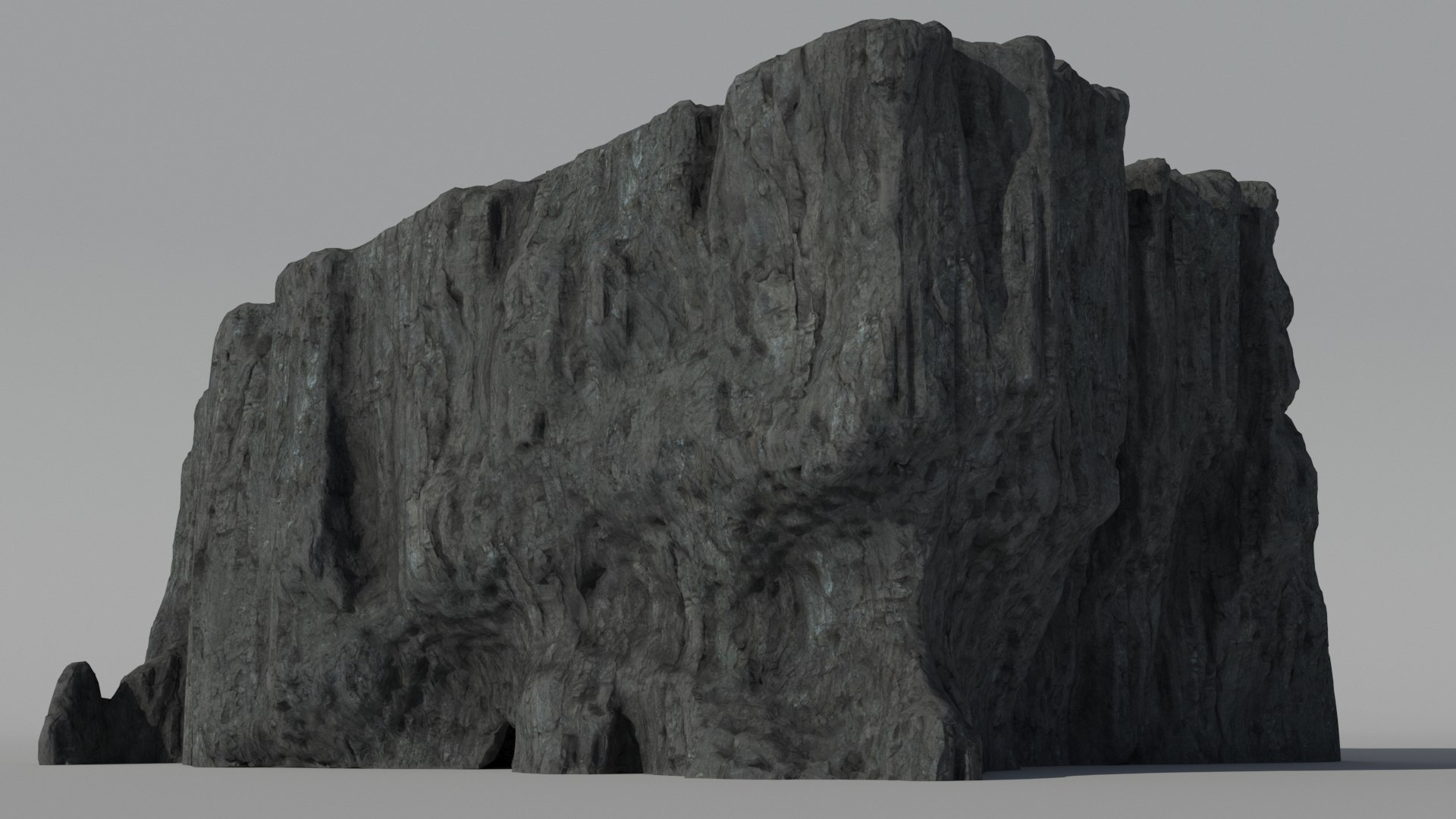 3D Cliff - TurboSquid 2119925