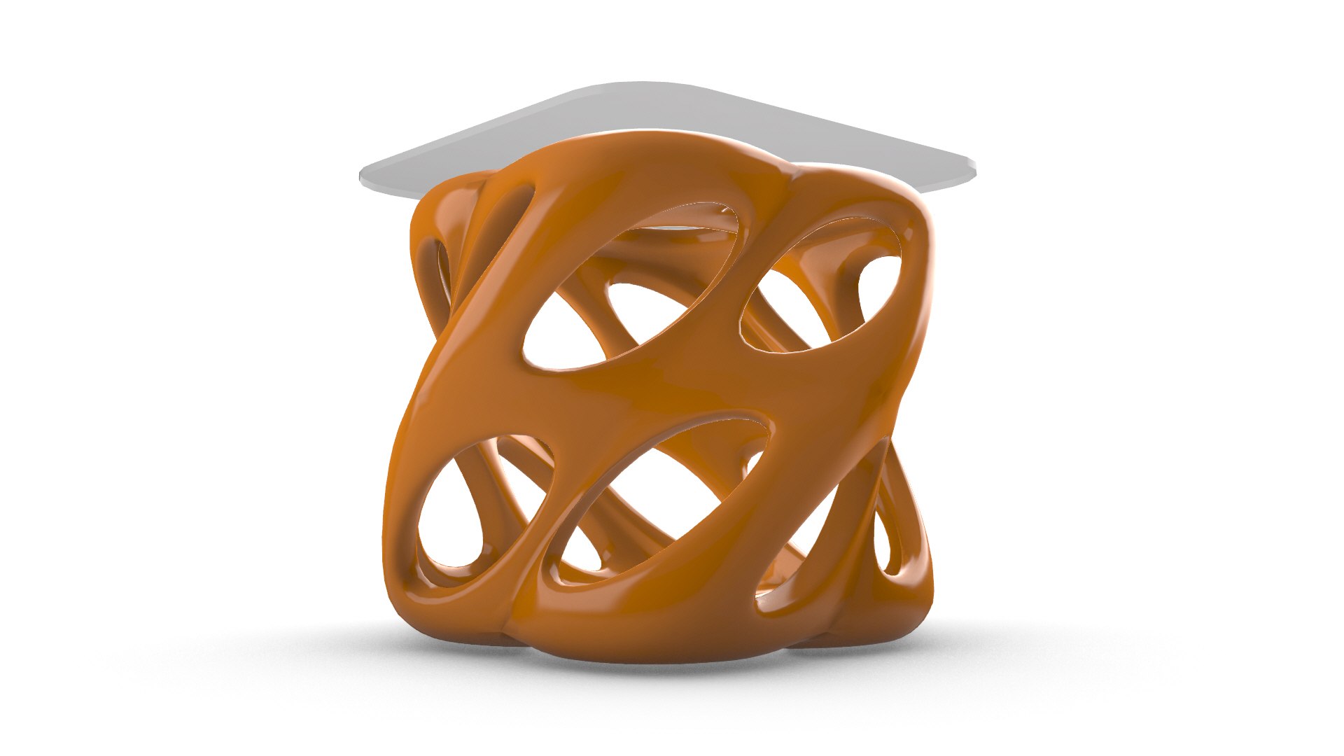 Twisted Table MID Density Model - TurboSquid 2179205
