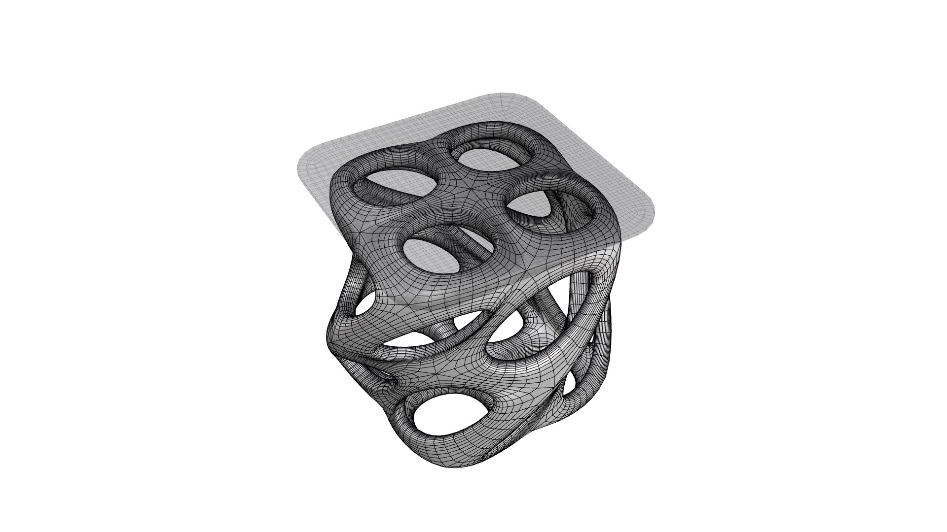 Twisted Table MID Density Model - TurboSquid 2179205