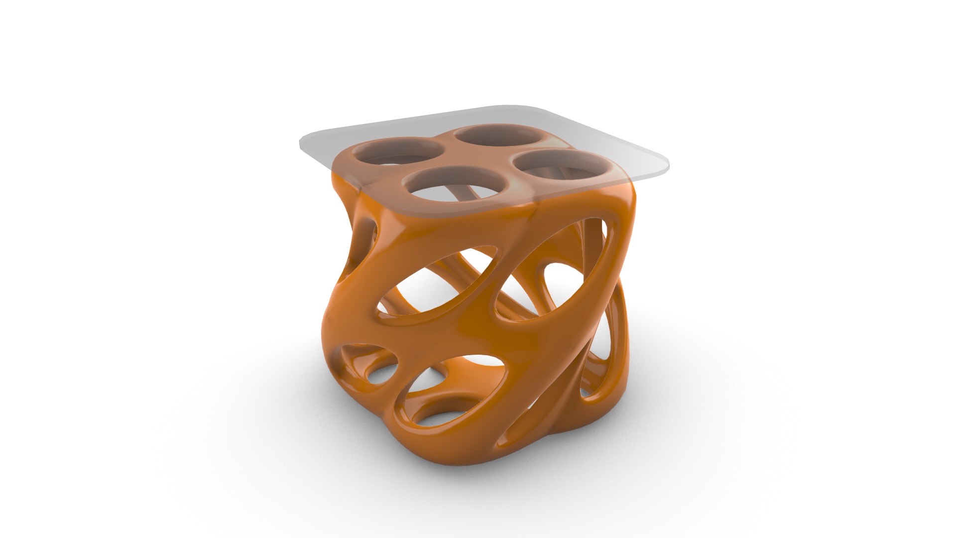 Twisted Table MID Density Model - TurboSquid 2179205