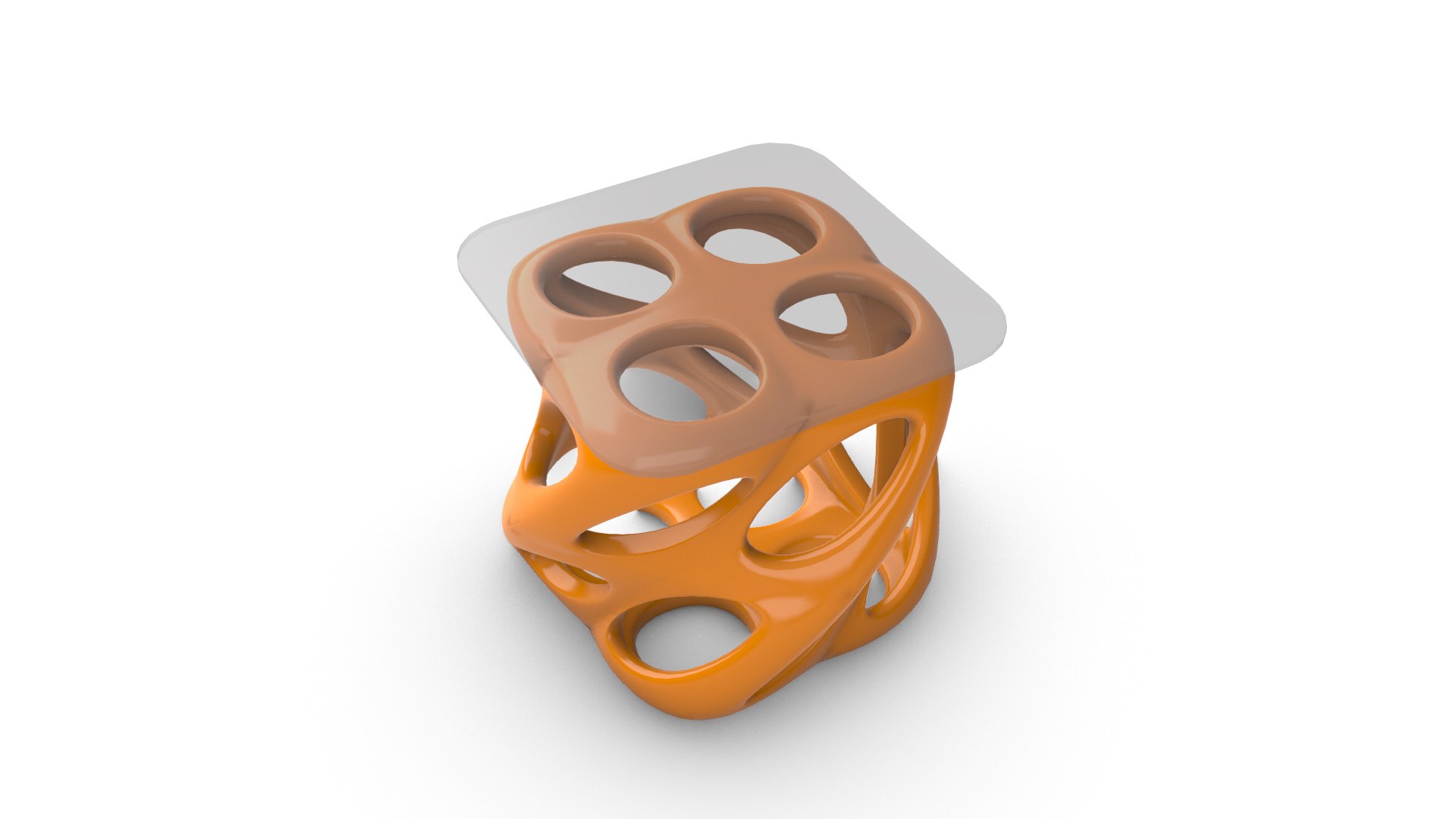 Twisted Table MID Density Model - TurboSquid 2179205