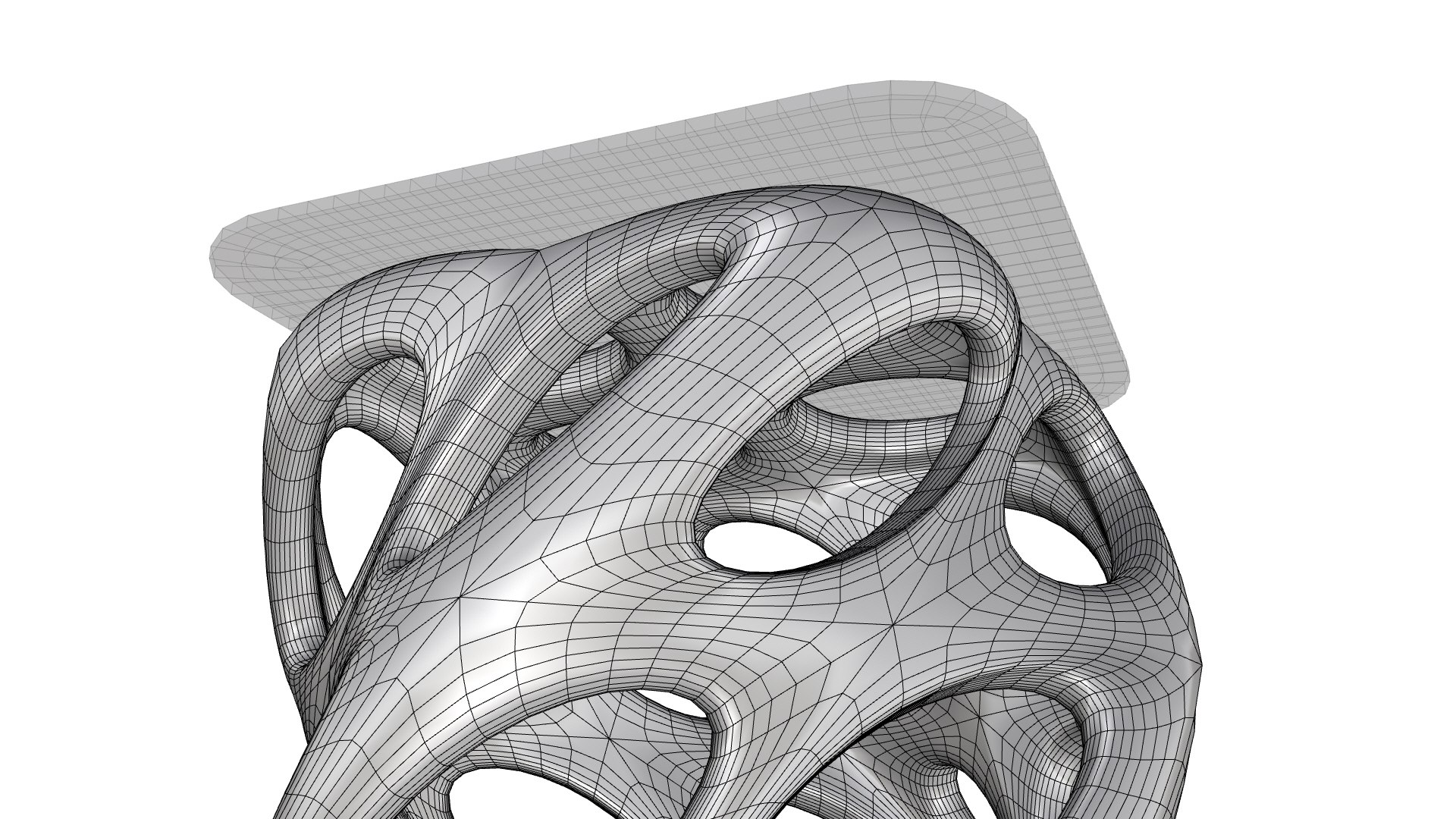 Twisted Table MID Density Model - TurboSquid 2179205