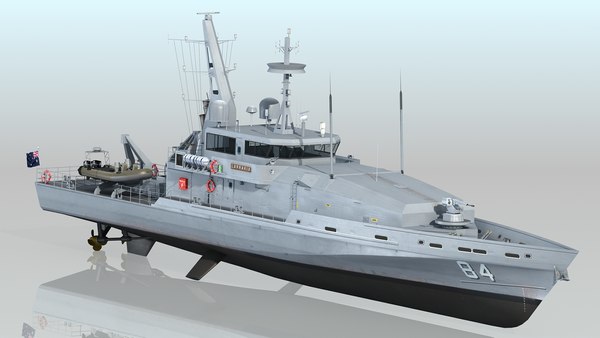 modelo 3d HMAS Larrakia II P84 Royal Australian Navy Patrol Boat ...
