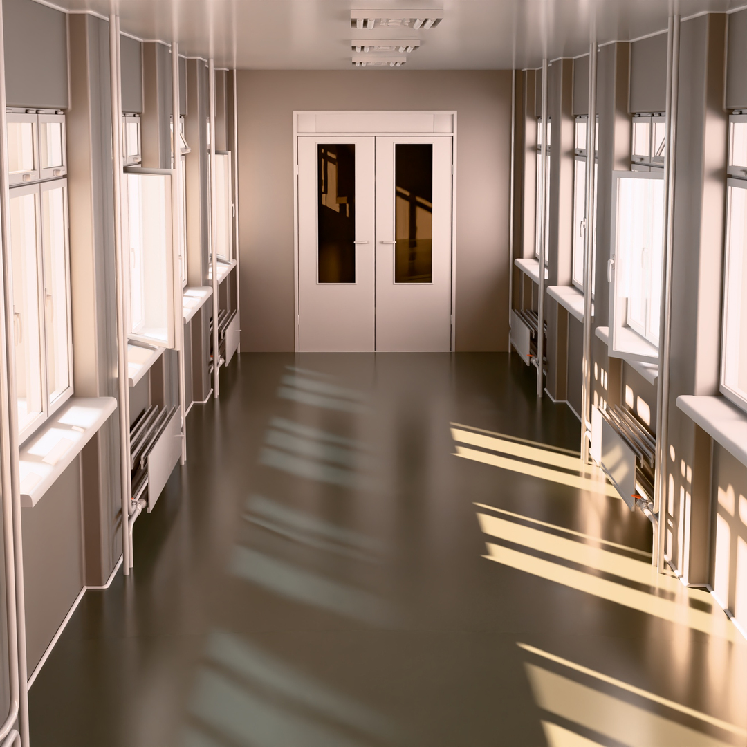 Modello 3D Corridoio edilizio M1 - TurboSquid 2488650