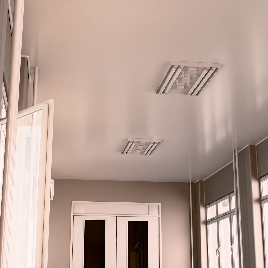 Building Corridor M1 3D Model - TurboSquid 2488650