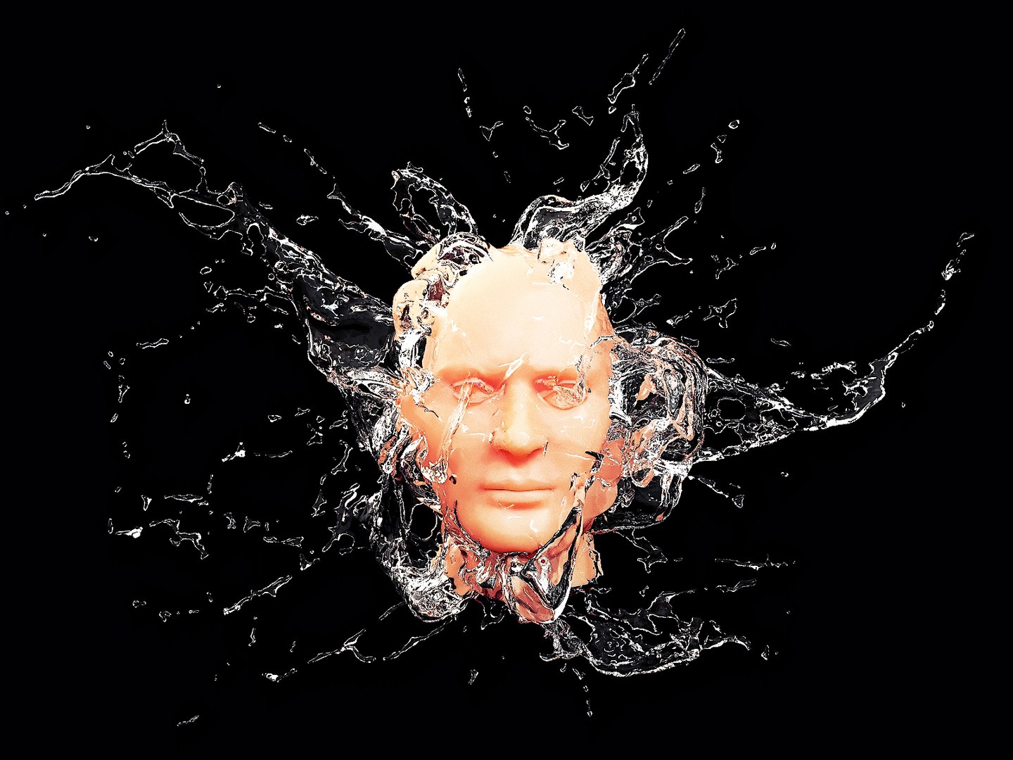3D Splash Face Model - TurboSquid 1400928