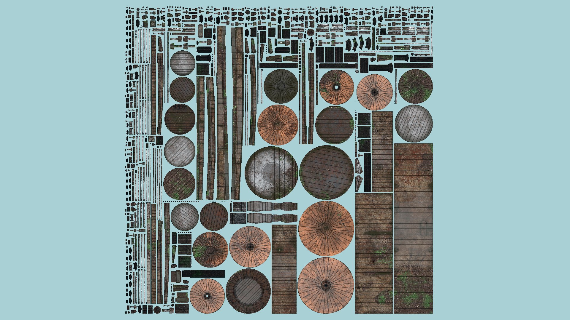 Drum 09 Destroyed - Drumming Music Instrument Design 3D Model ...