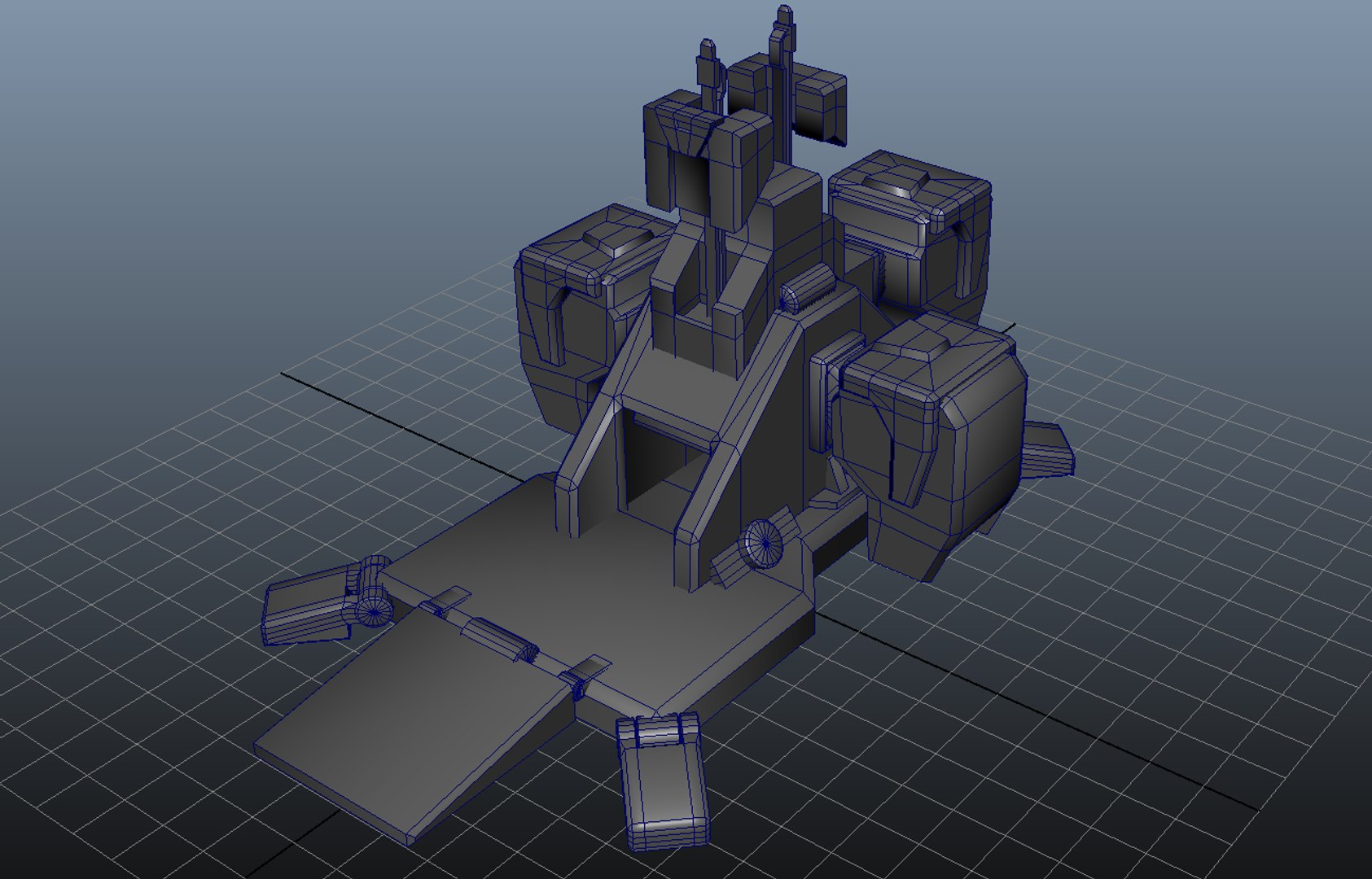 Space base 3D model - TurboSquid 1271279