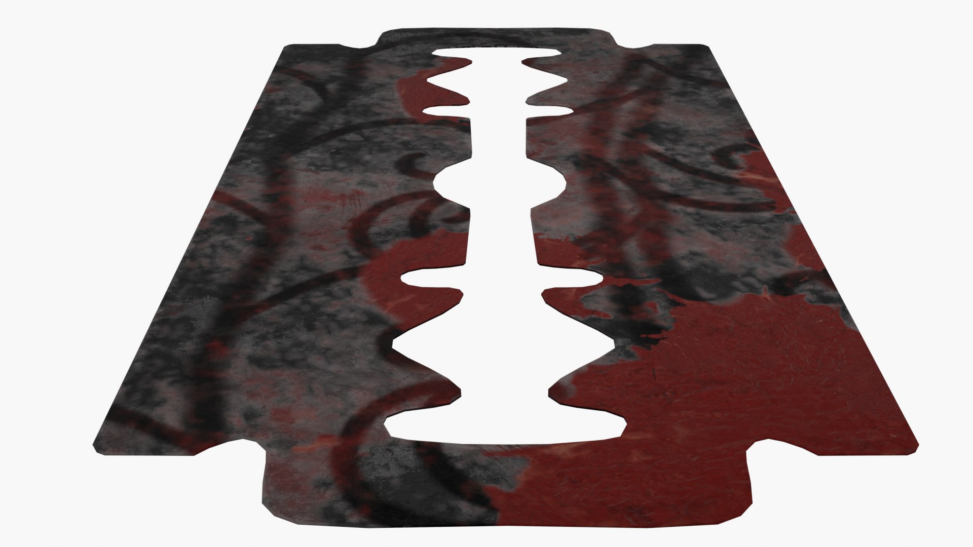 Bloodly Razor Blade 3D model - TurboSquid 2157899
