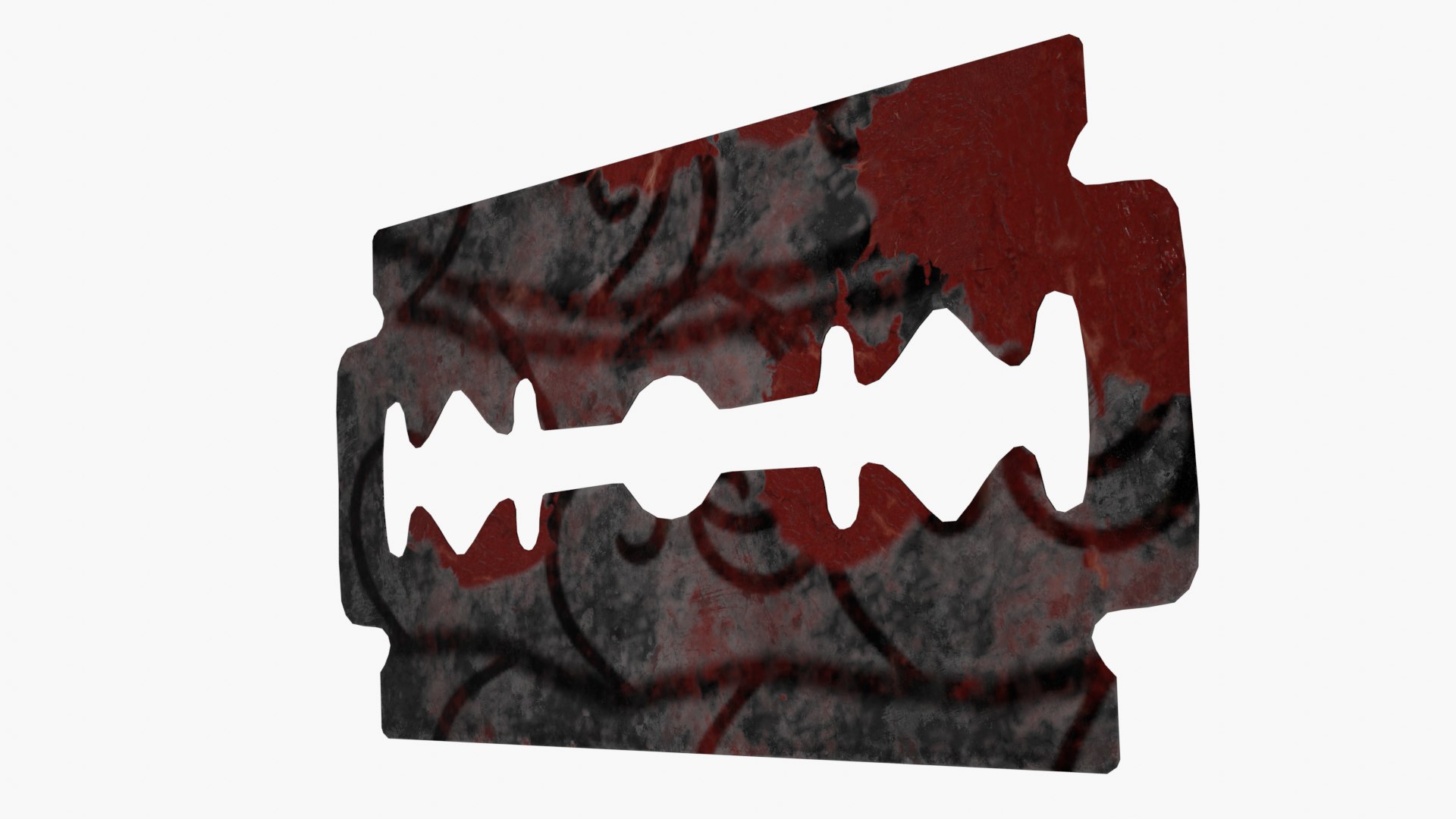 Bloodly Razor Blade 3D model - TurboSquid 2157899