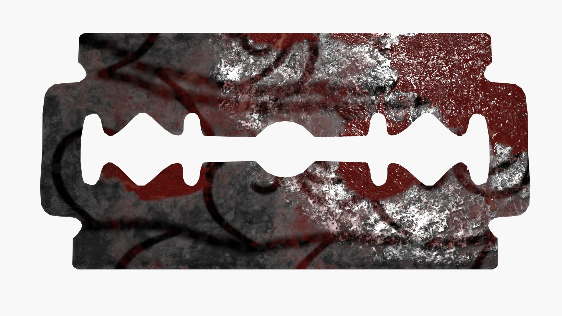 Bloodly Razor Blade 3D model - TurboSquid 2157899