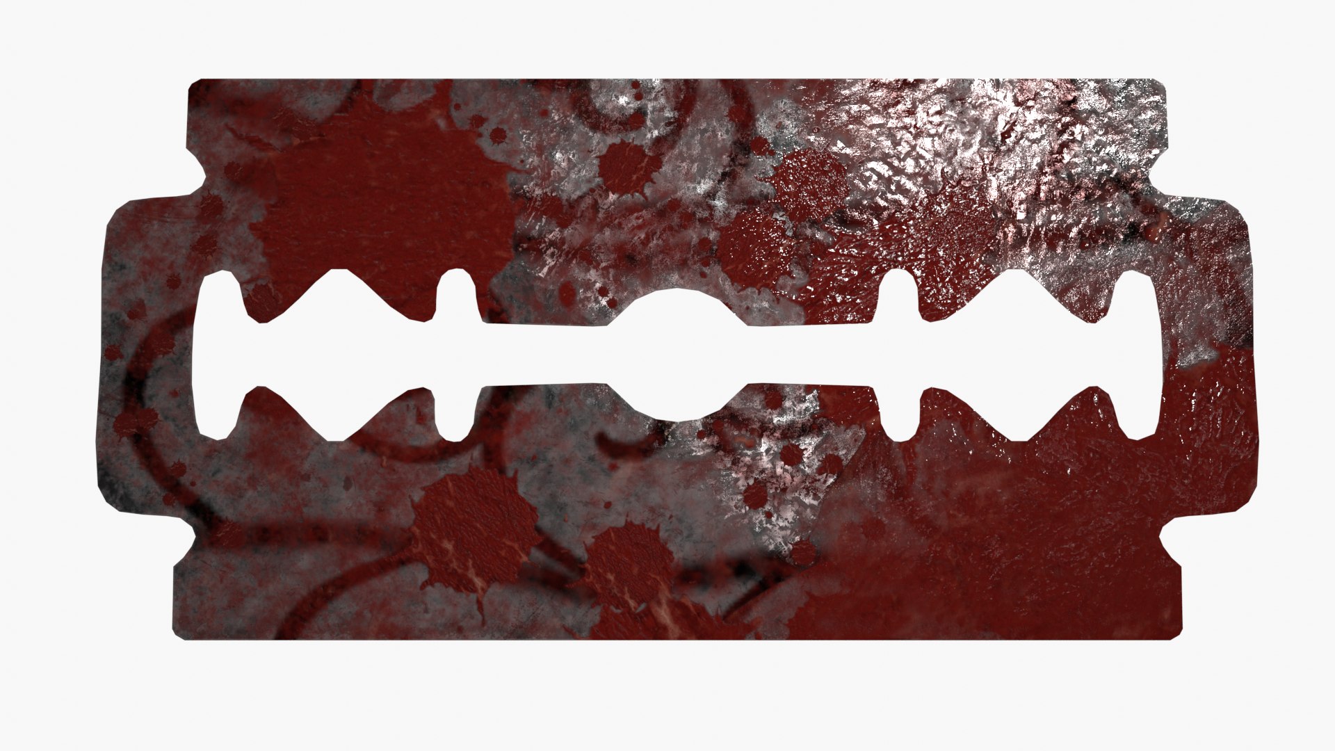 Bloodly Razor Blade 3D model - TurboSquid 2157899