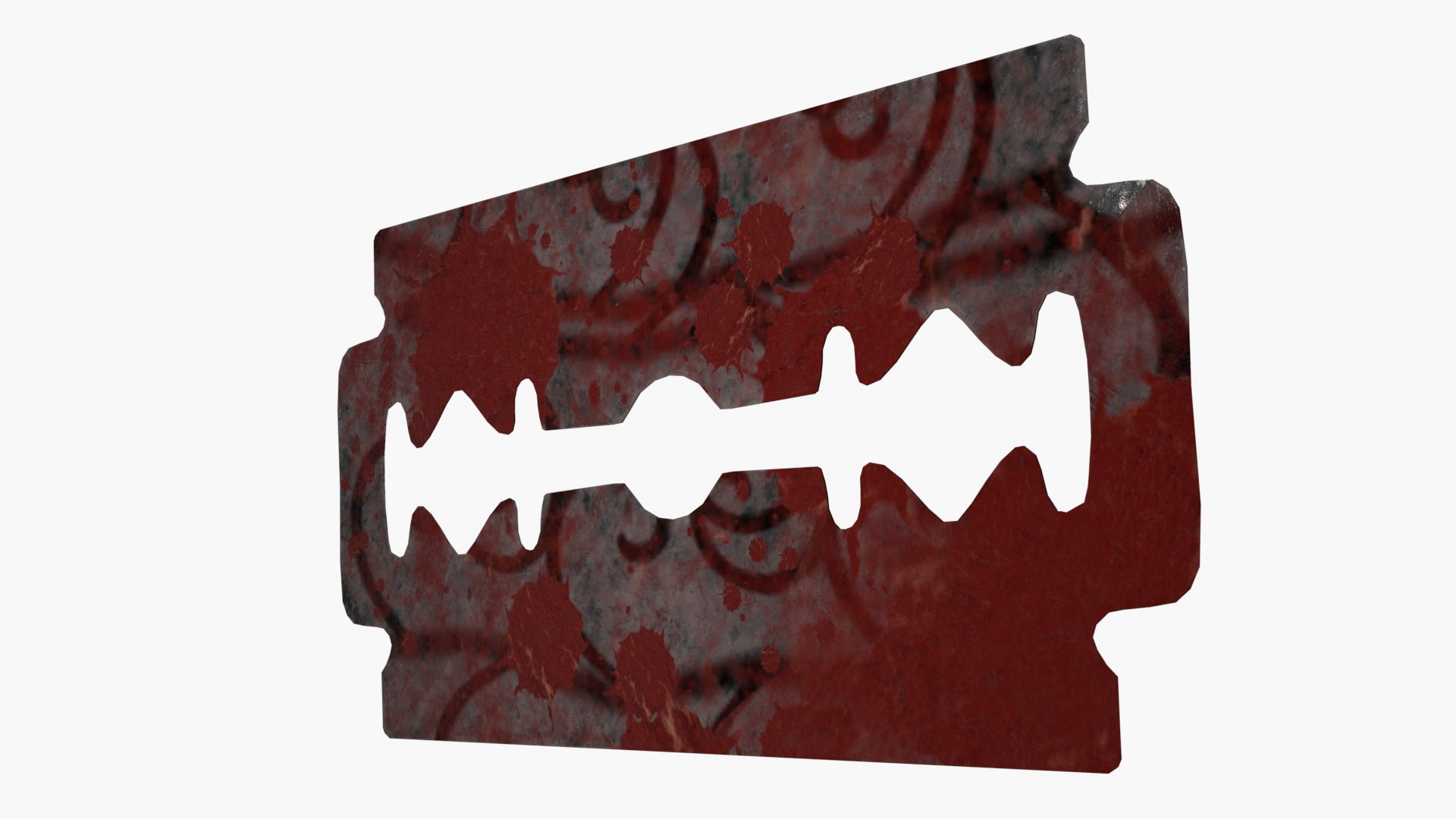 Bloodly Razor Blade 3D model - TurboSquid 2157899