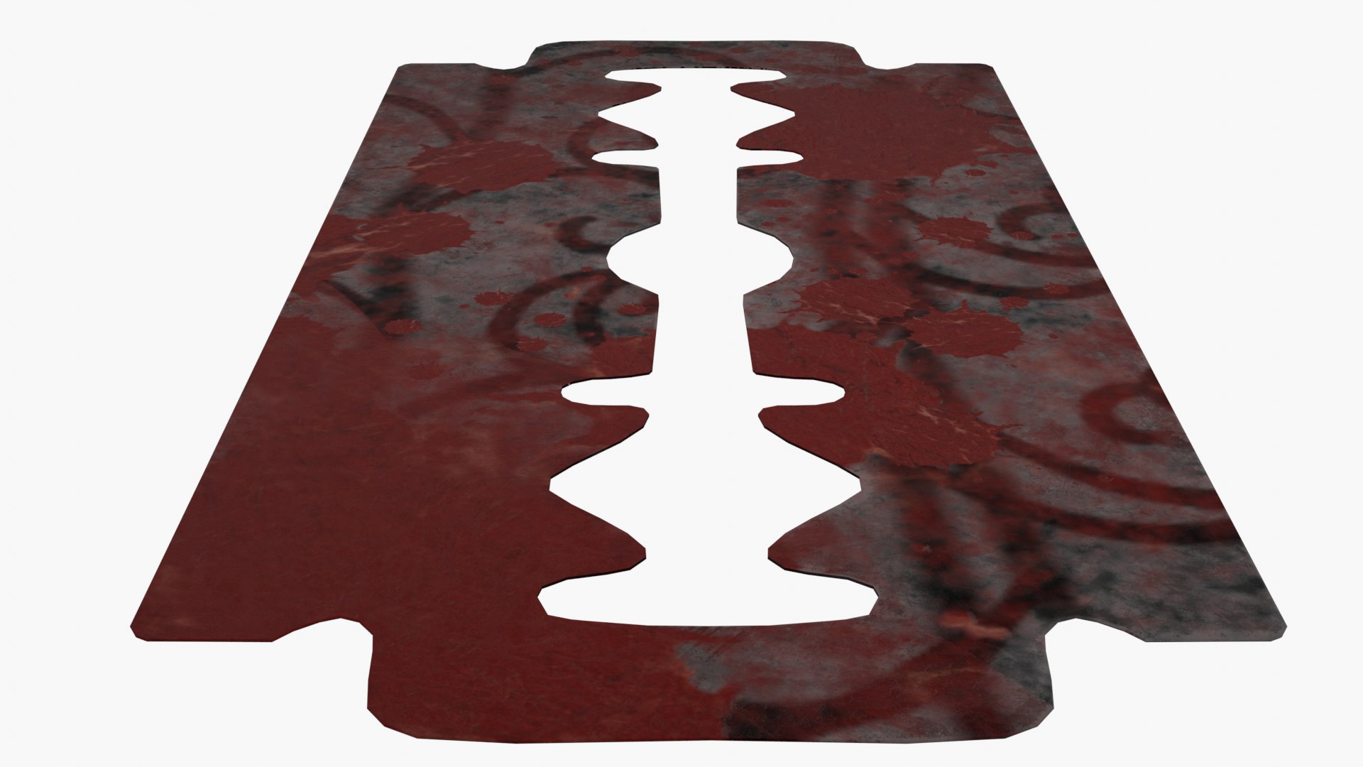 Bloodly Razor Blade 3D model - TurboSquid 2157899