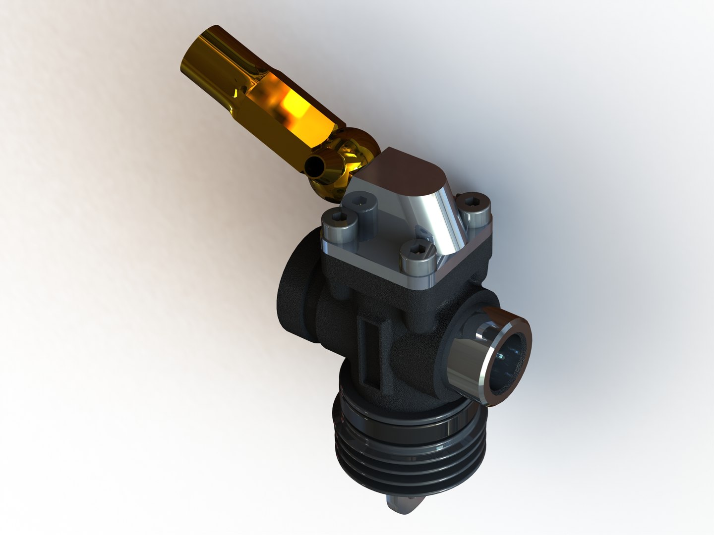 Nitro Engine Carburetor For Rc Cars 3D Model - TurboSquid 2176860