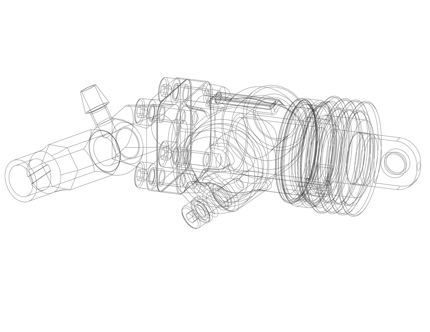 Nitro Engine Carburetor For Rc Cars 3D Model - TurboSquid 2176860