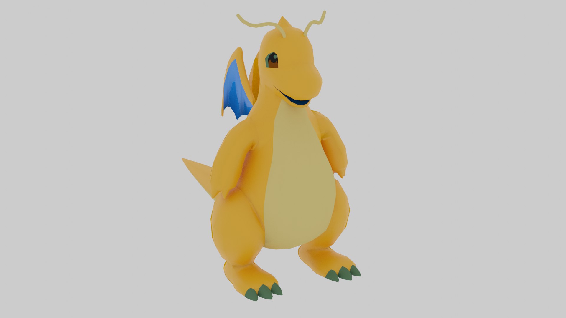modelo 3d Pokemon Dragonite Rigged - TurboSquid 1993296