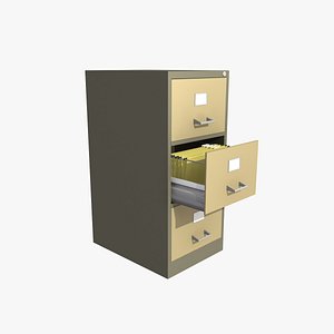 3D Filing Cabinet Models - Browse & Download Formats - TurboSquid