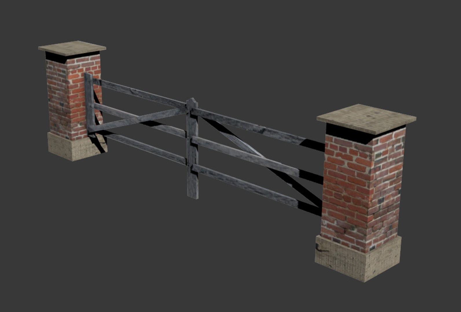 3d model of gate